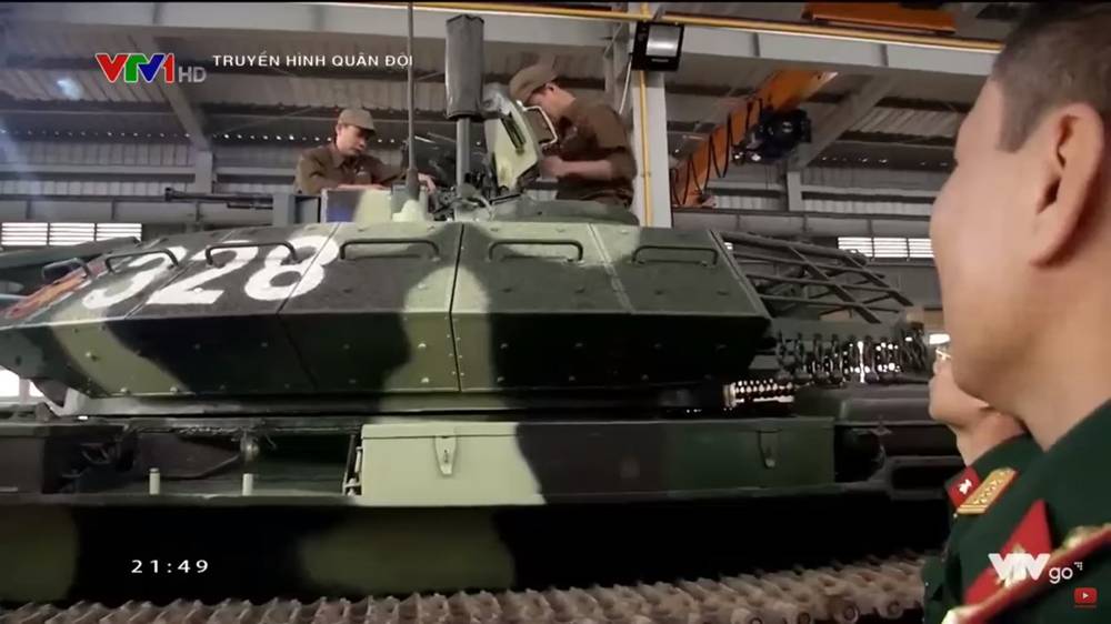 Vietnam equipment record - T-55M3 main battle tank - iNEWS