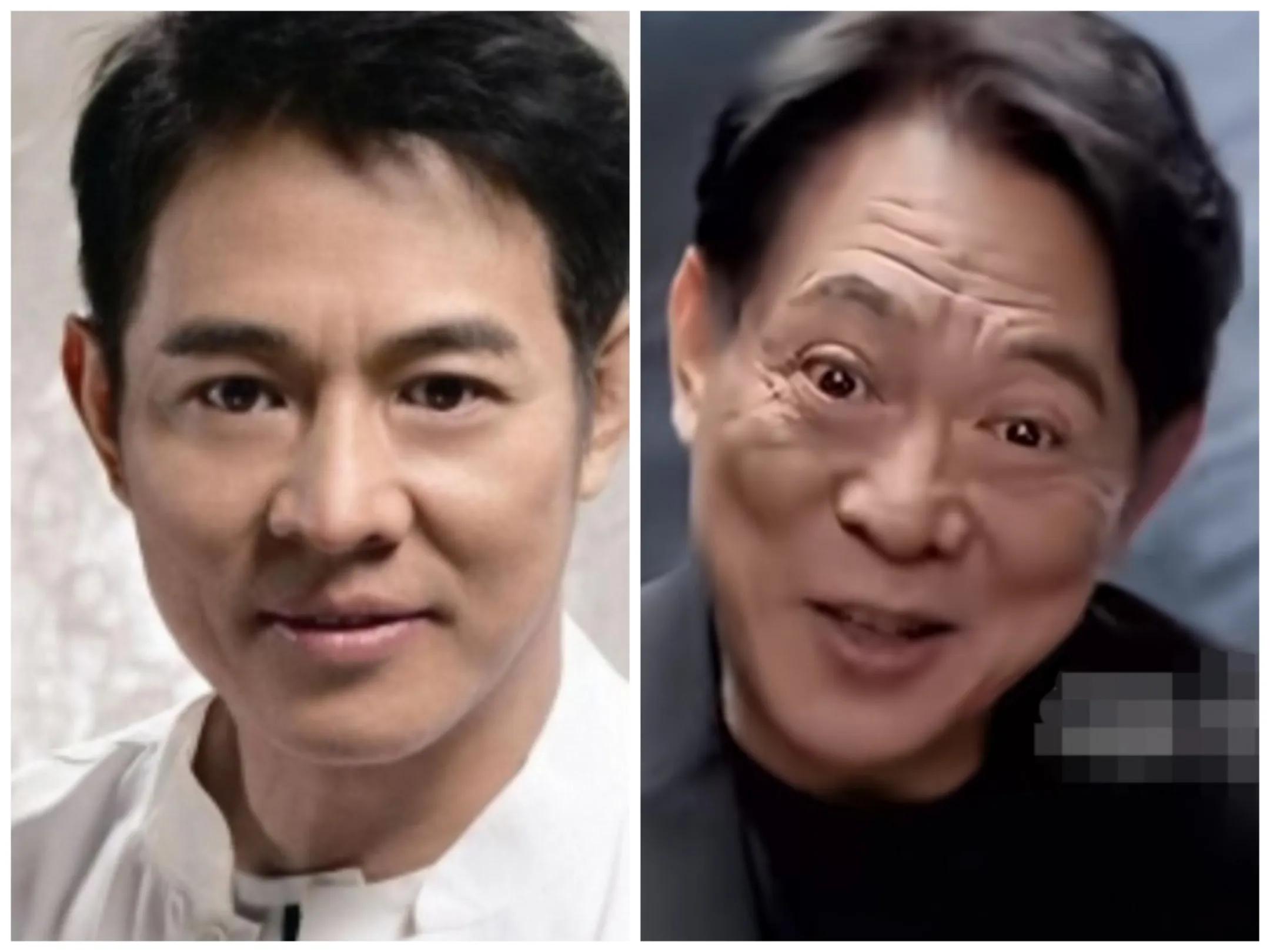 Jet Li's face is aging faster, his face is ferocious, it's too horrible ...