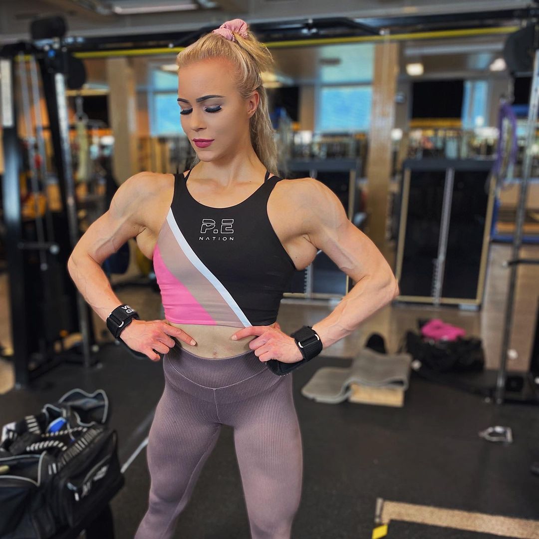 Finnish bodybuilder Little King Kong Barbie, is it really beautiful to ...