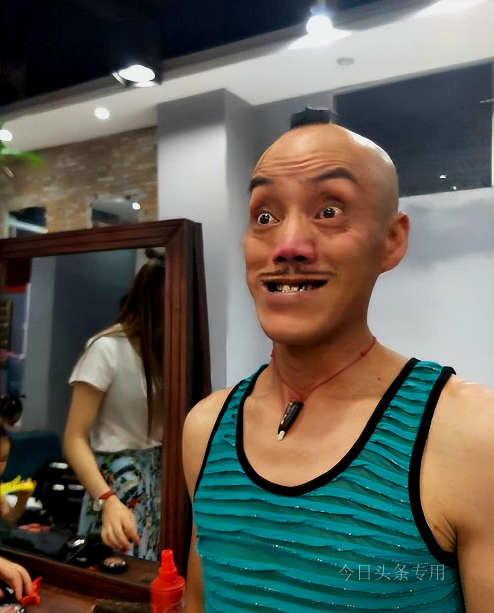 Bald Qiang Feng Jialiu: He became popular because of the bear ...