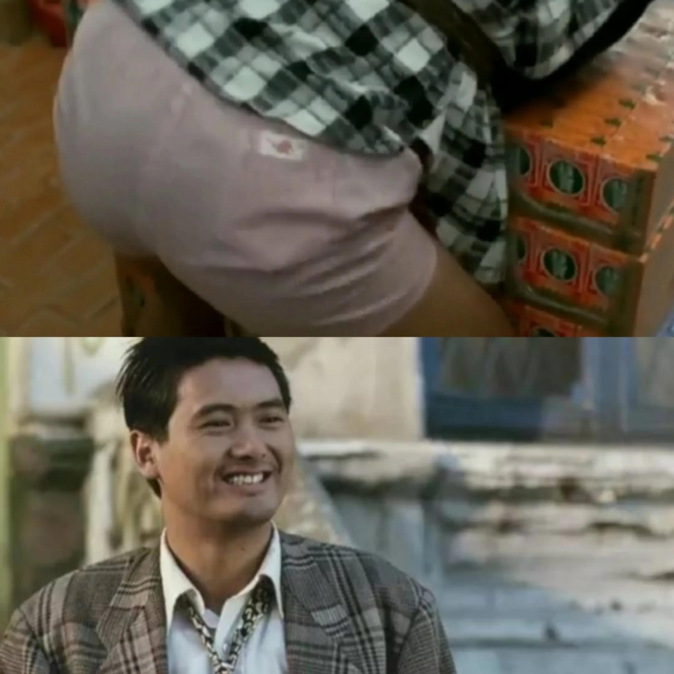Chow Yun-fat's body proportions are amazing, his height is less than 1. ...
