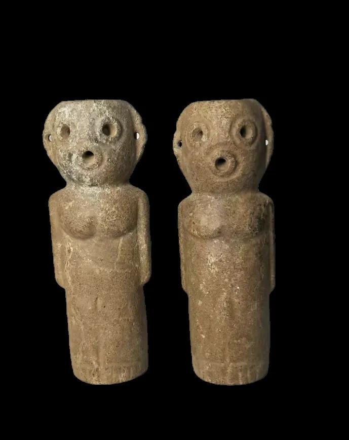 Weird Qijia Culture Jade Figure Figure - iNEWS