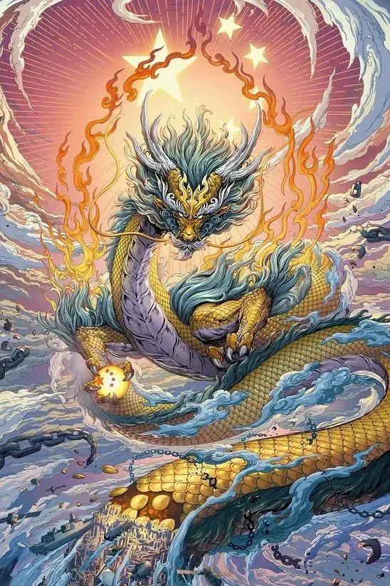 The Chinese Dragon God Emperor, the origin of the Earth Vein Dragon God ...