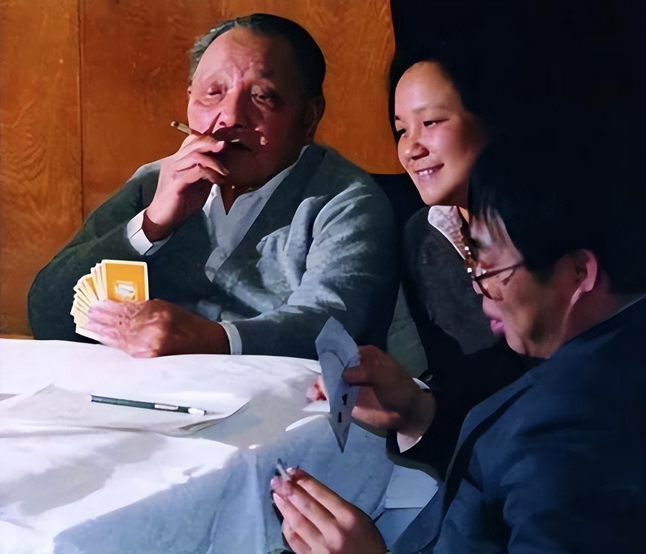 Deng Xiaoping loves to smoke and play bridge, and he is approachable at ...