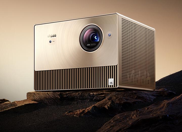 With a Vidaa three-color laser projector, the home is also a movie ...