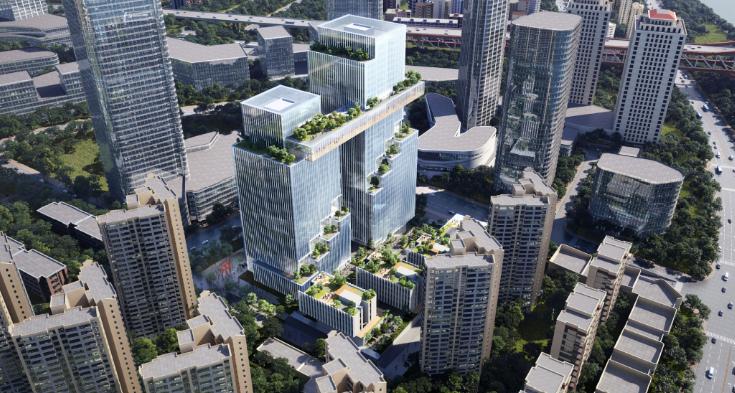 The excellent design of Changjiahui Financial Plaza is here!The future ...