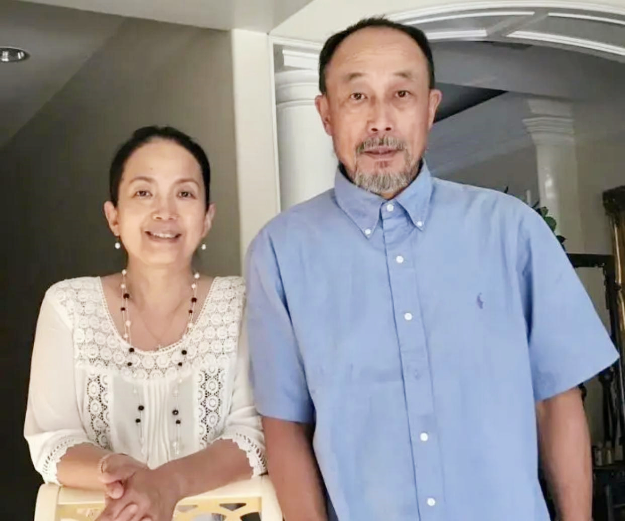 Lu Liping and her third-married husband returned to China for the New ...