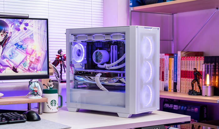 White Purple Sauce—Zotac 4080 Moon White + ASUS B760 Shadow Raider ...