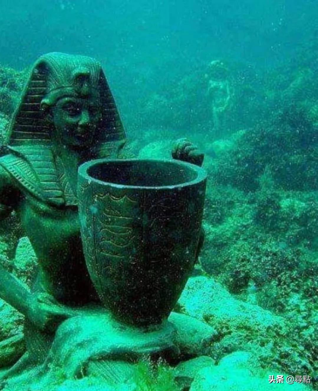 The Lost City of Heraklion, an ancient city excavated from the bottom ...