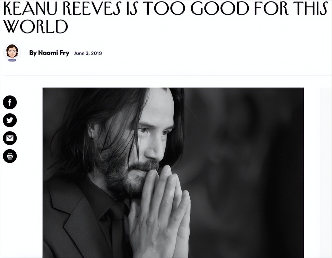 Best Man In The World, Keanu Reeves Must Have A Name - iNEWS