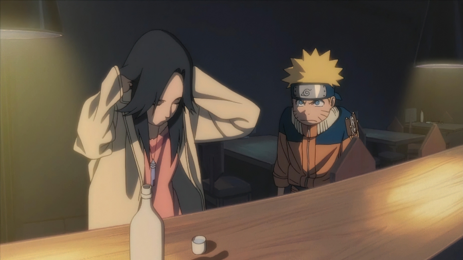 "Naruto" Naruto went to the snow country, Kakashi used the sharing eye ...