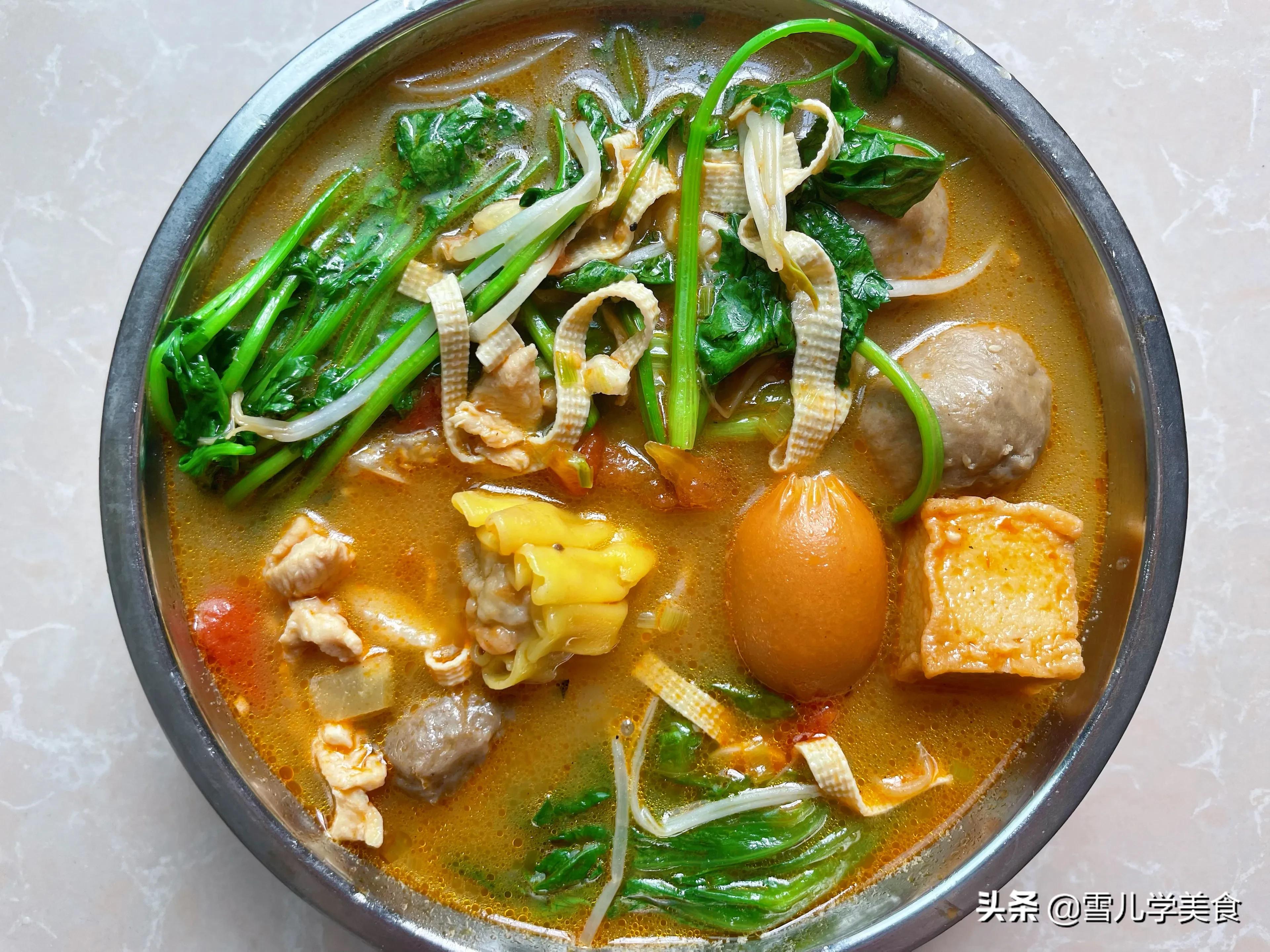 Homemade Mala Tang, the taste is not lost in the store, spicy and ...