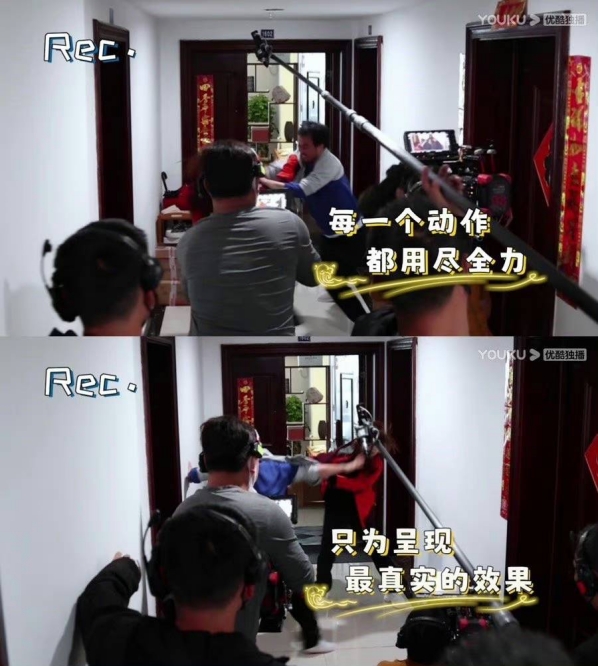 The behind-the-scenes footage of "The Back Wave" is exposed: Zhao Lusi ...