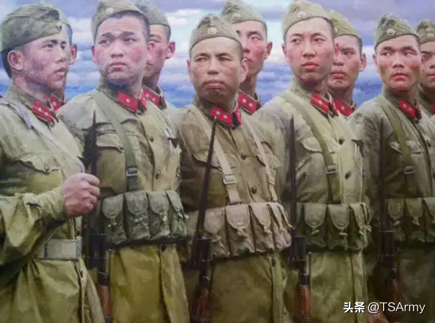 The evolutionary history of new Chinese military uniforms, of which the ...