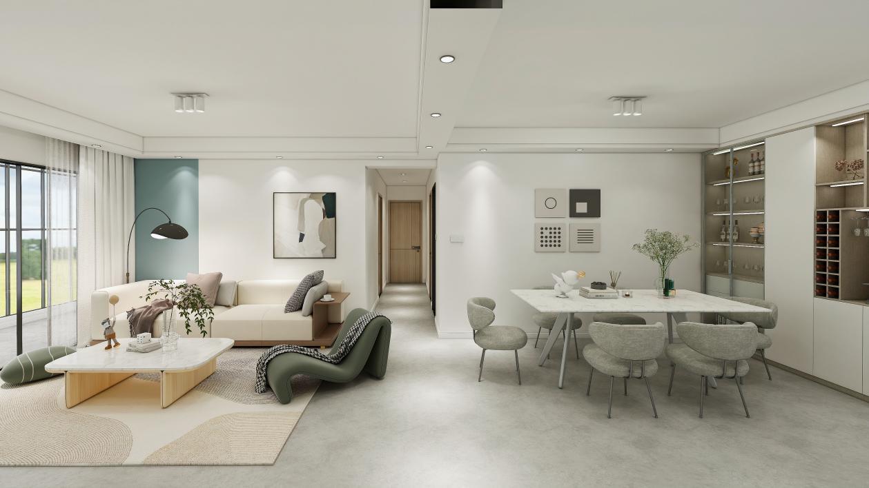 Morandi color home, full of advanced texture l beautiful home design ...