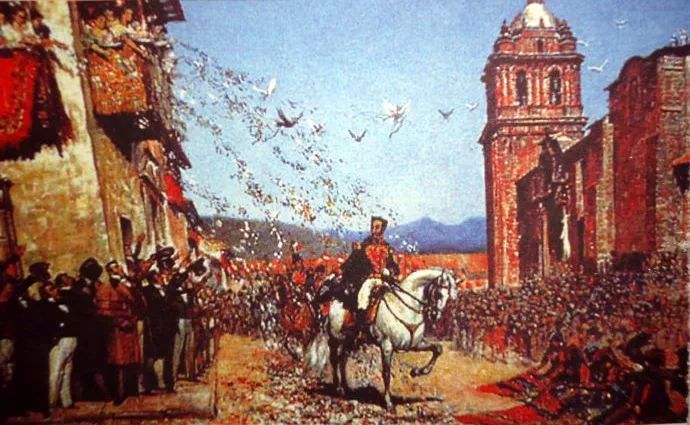 The establishment and relocation of the capital of the Colombian Empire ...