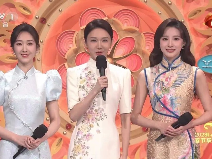 The beauty host is favored by CCTV, and her beauty is not inferior to ...
