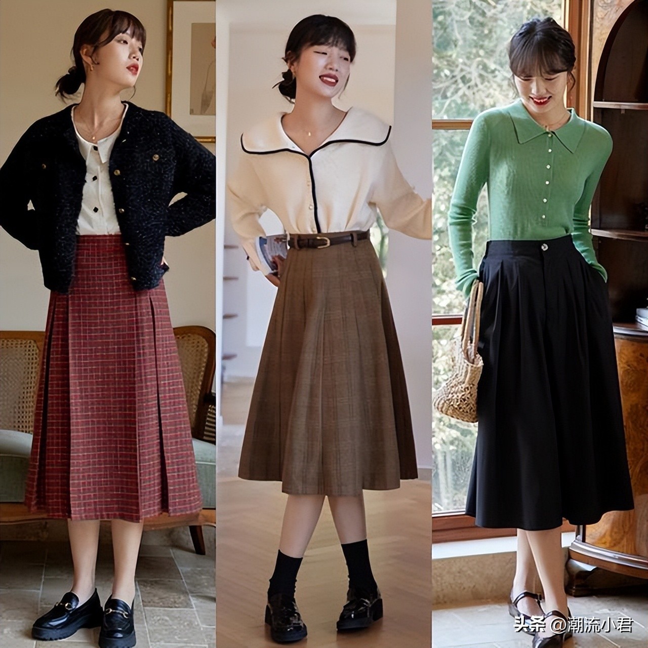You don't need to buy too many skirts in early autumn. Women with taste ...