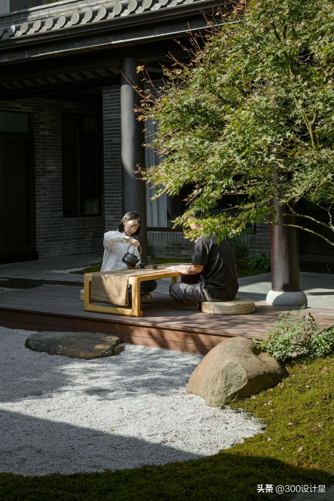 Zhou Zijian's works: 1000㎡ modern courtyard house, young people like it ...