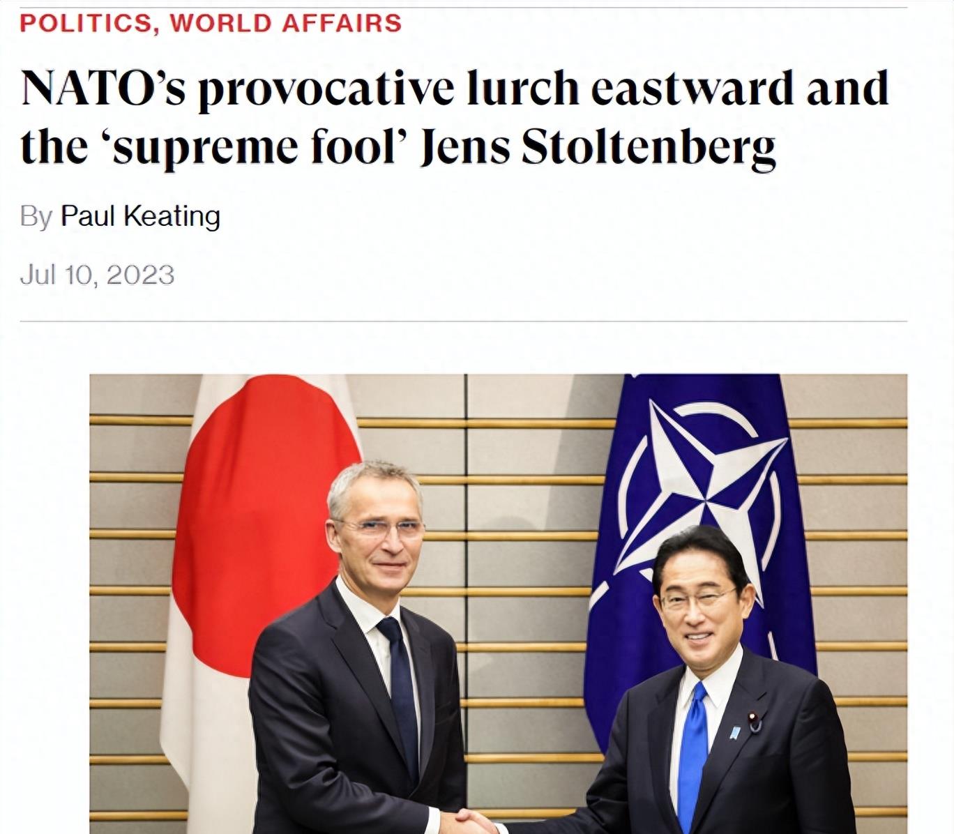 "Number one idiot"! Former Australian Prime Minister Keating criticizes ...