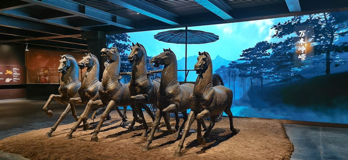 "There are terracotta warriors and horses in the north, and Xiong's ...