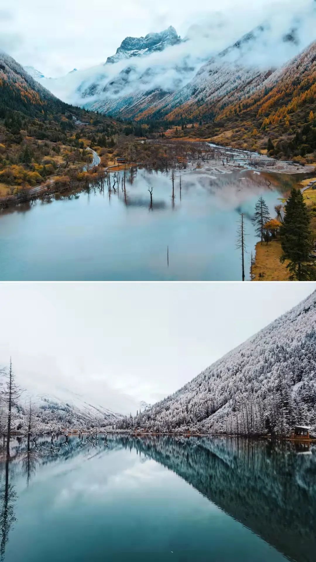 How beautiful is the autumn color of Siguniang Mountain that everyone ...
