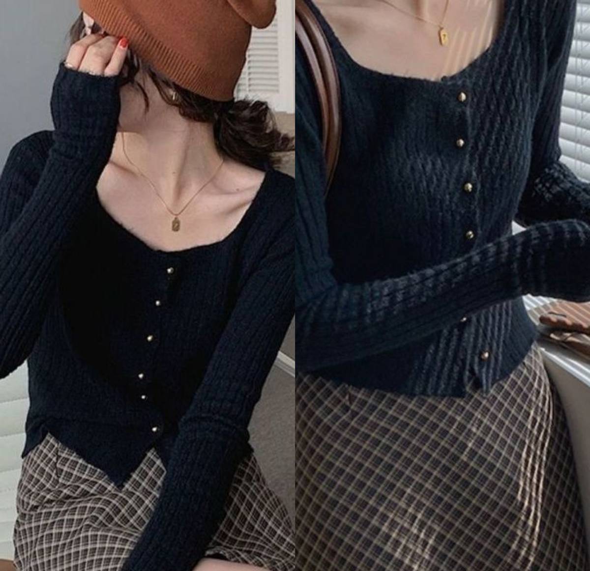 Choose to choose, or the unique "knitted cardigan" is the most eye ...