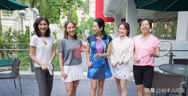 Five previous Hong Kong sisters gathered to play badminton, Zhu ...