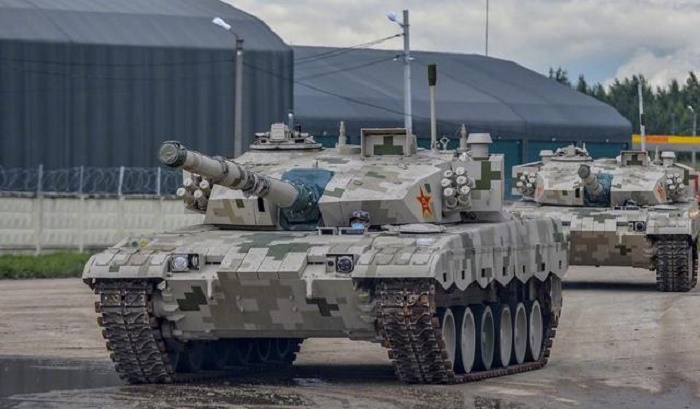 Tanzania displayed the VT-2 main battle tank, which is an export-type ...