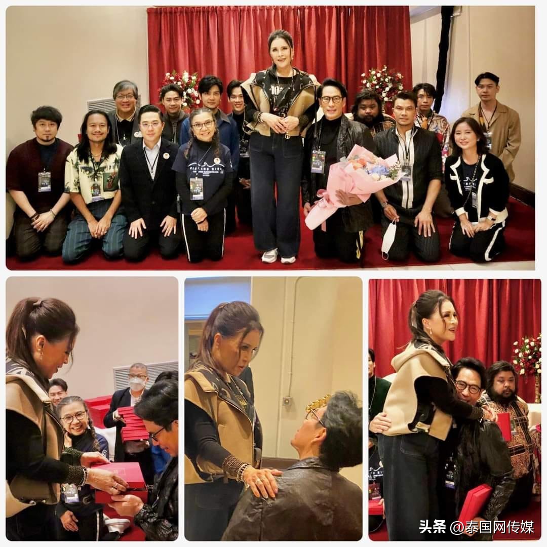 Queen Suthida of Thailand gave flowers to Uncle Psy after listening to ...