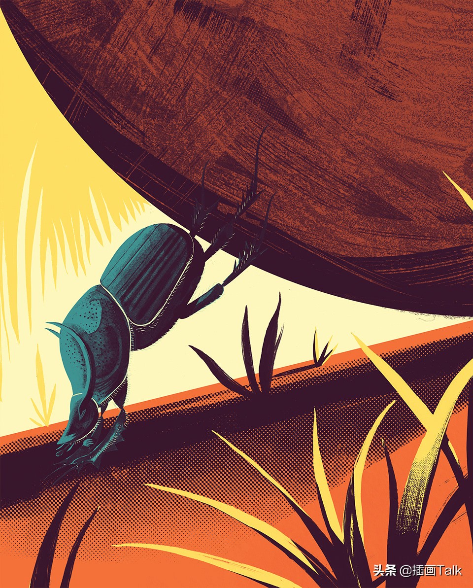 French illustrator Léonard Dupond, a vision of the past and the future ...