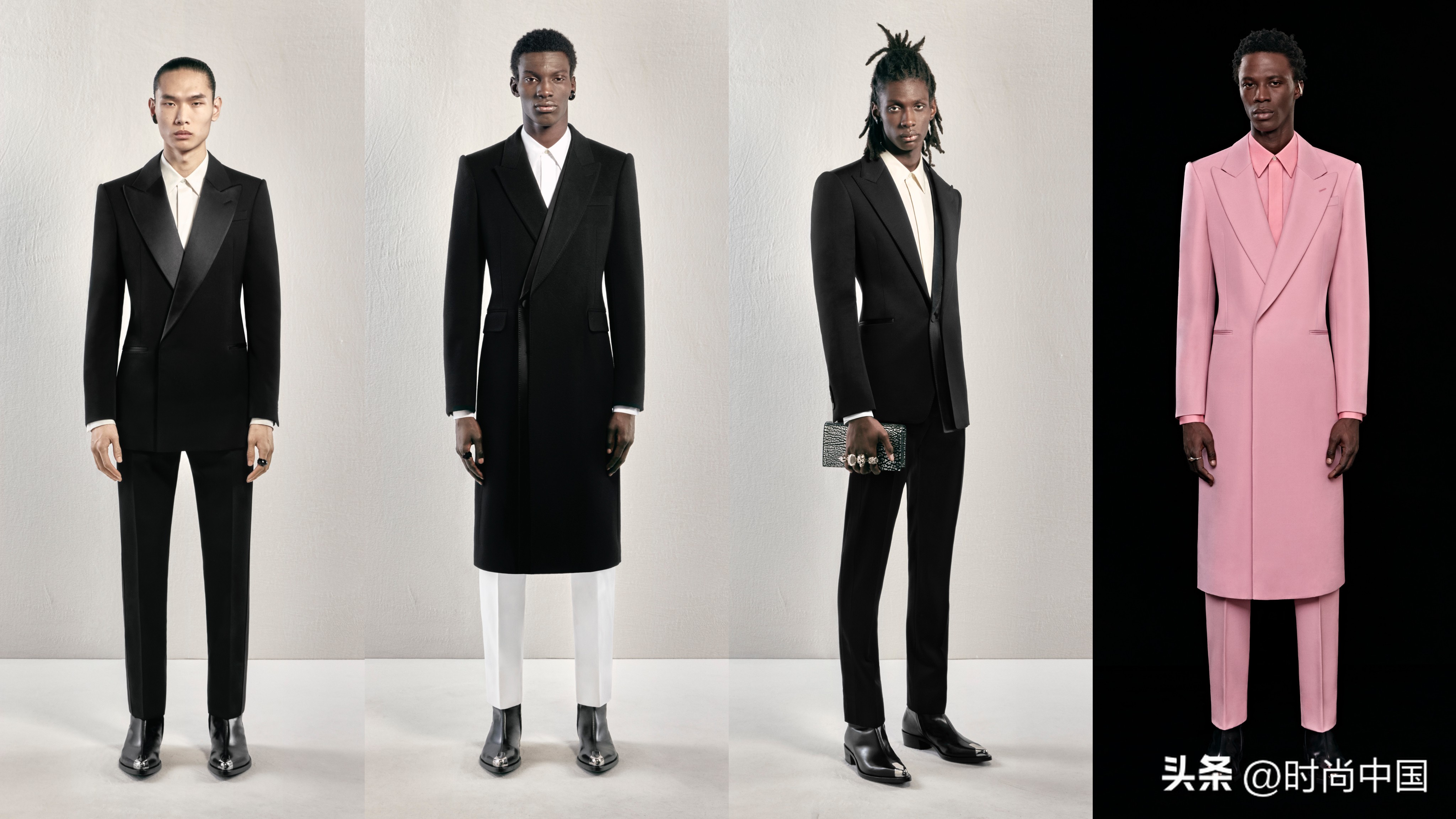 Alexander McQueen 2023 early autumn men's clothing series - minimalist ...
