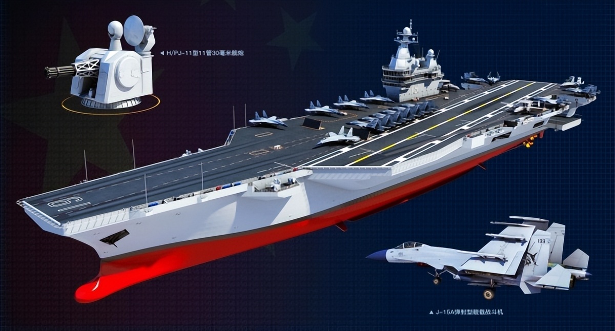 China's Type 004 aircraft carrier improved screen exposure, added ...