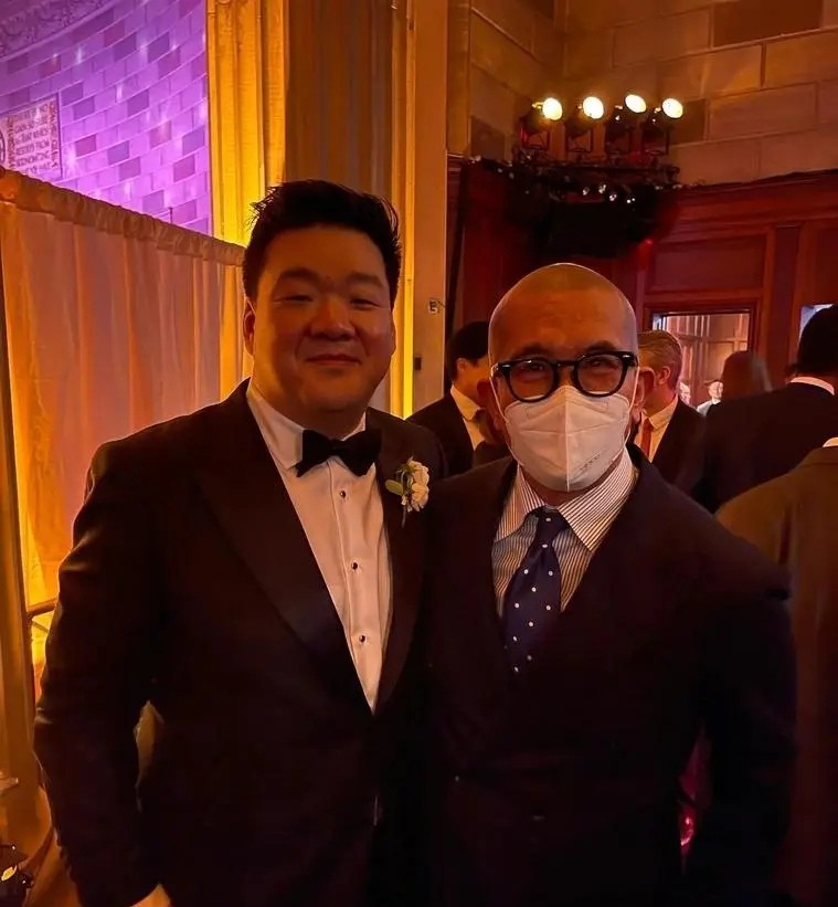 Gu Junye returned to South Korea and had a happy reunion with his ...