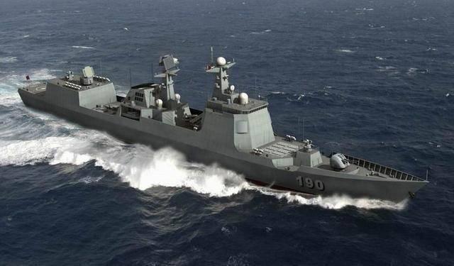 The domestic fourth-generation destroyer 052E goes to sea, and its ...