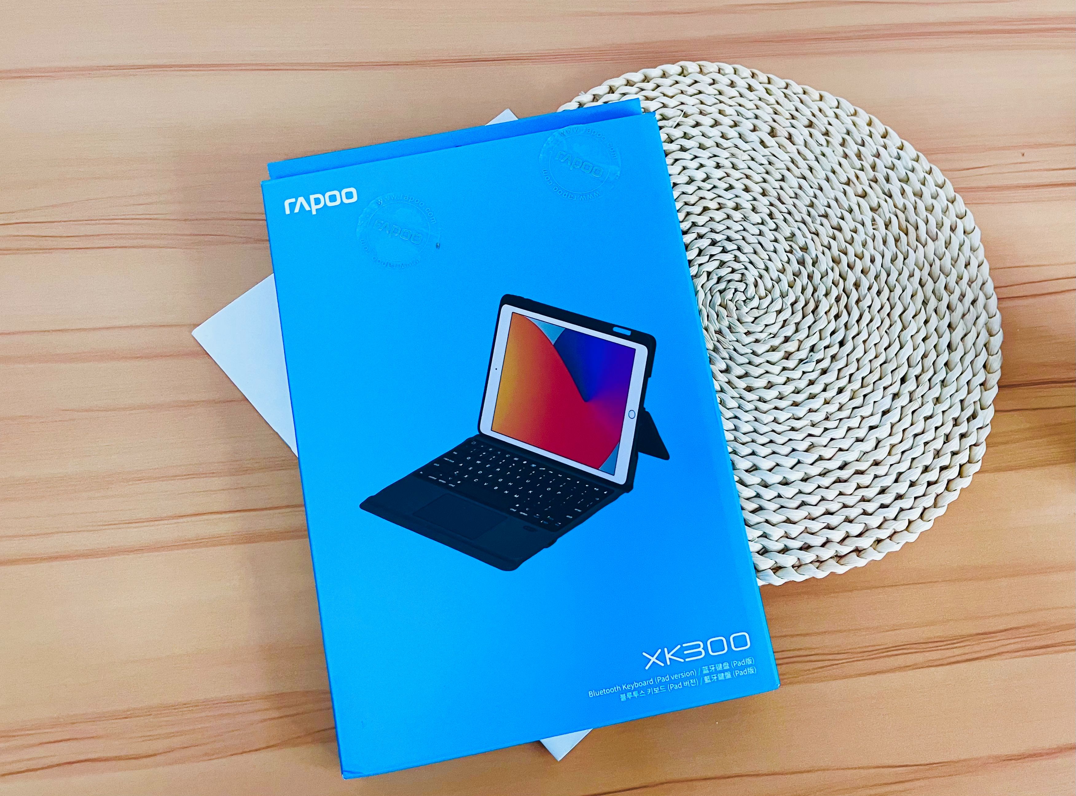 iPad從「愛奇藝」變生產力，雷柏XK 300成功平替蘋果妙控鍵盤 - 資訊咖