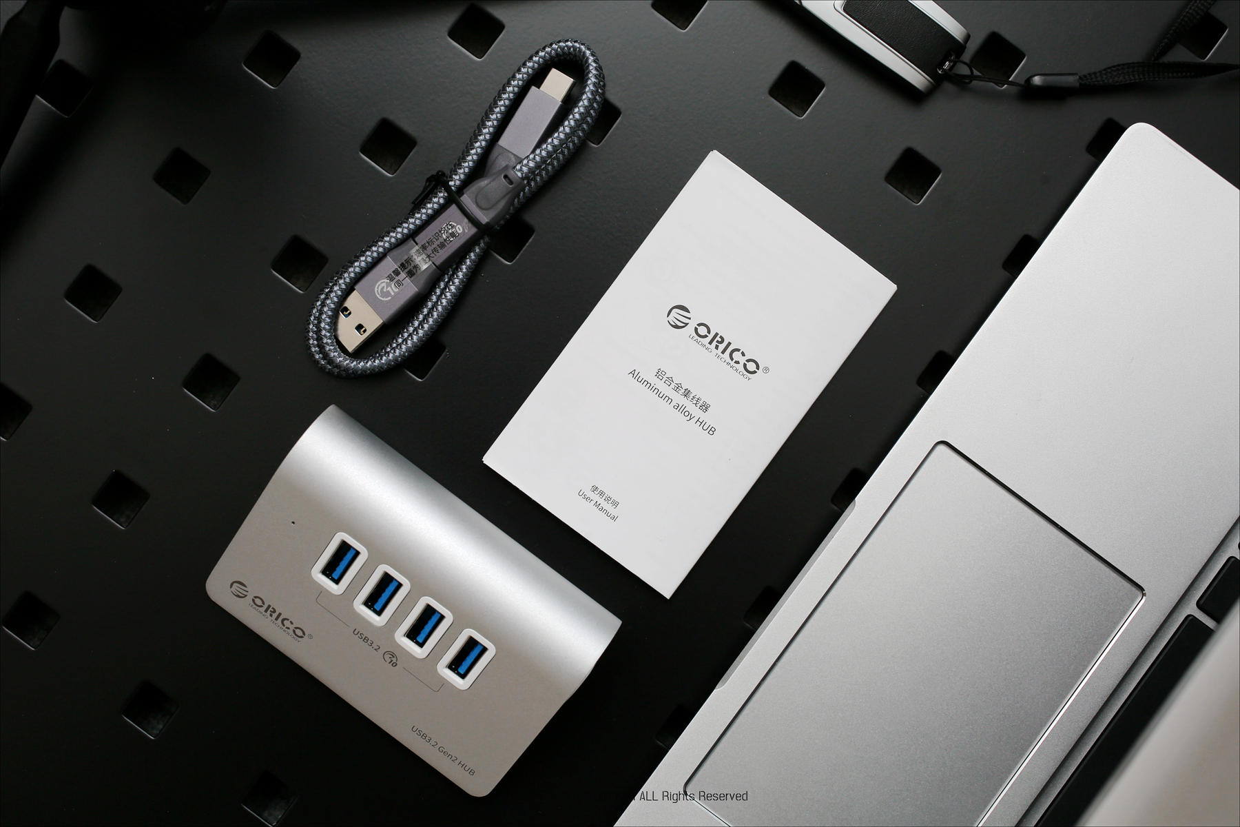 Not all splitters can run "full speed", out of the box ORICO M3U4 hub - iNEWS