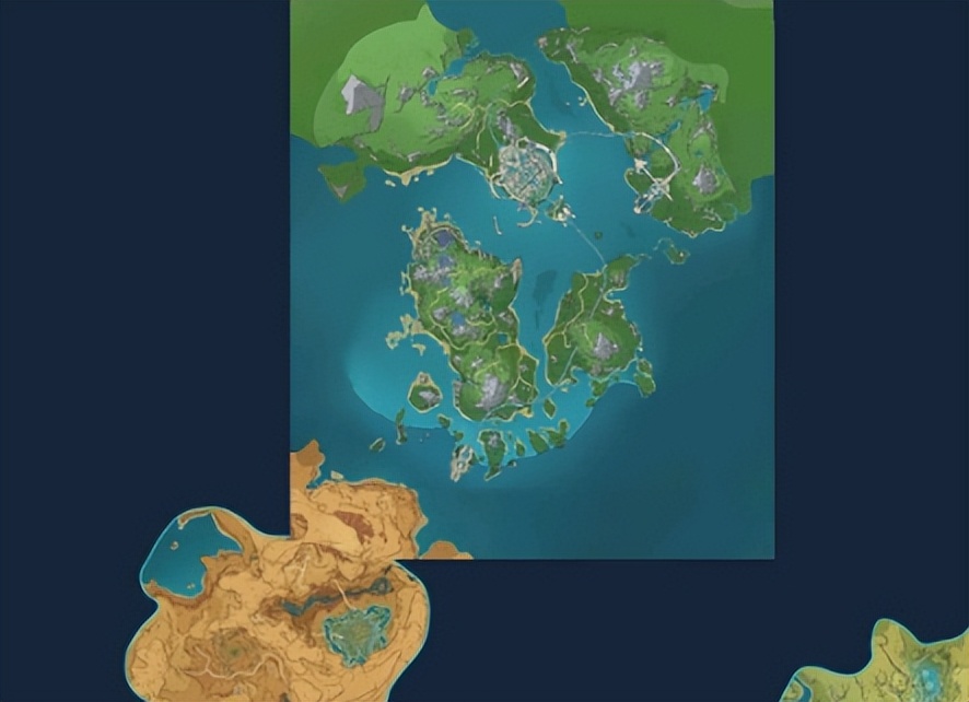 Yuanshen: The whole map of Fontaine is here, there is so much water ...