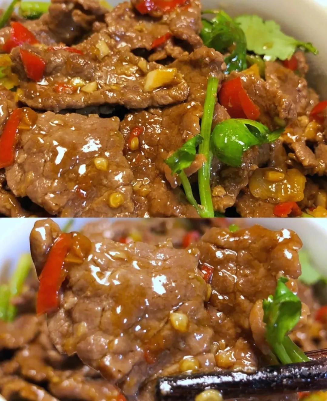 Appetizing and delicious small fried yellow beef - iNEWS