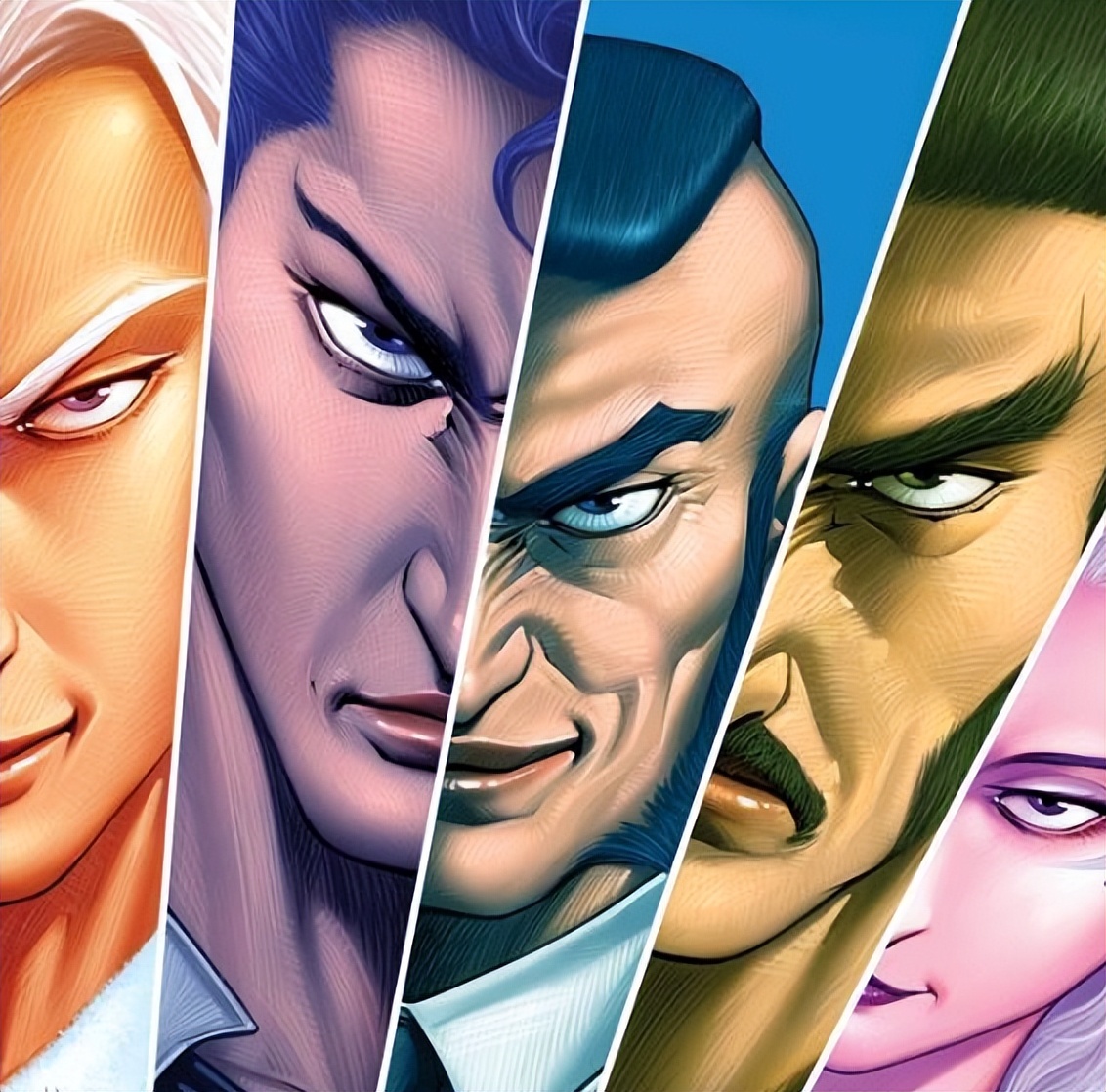 Known as the pinnacle of Hong Kong comics!Do you know who are the five ...