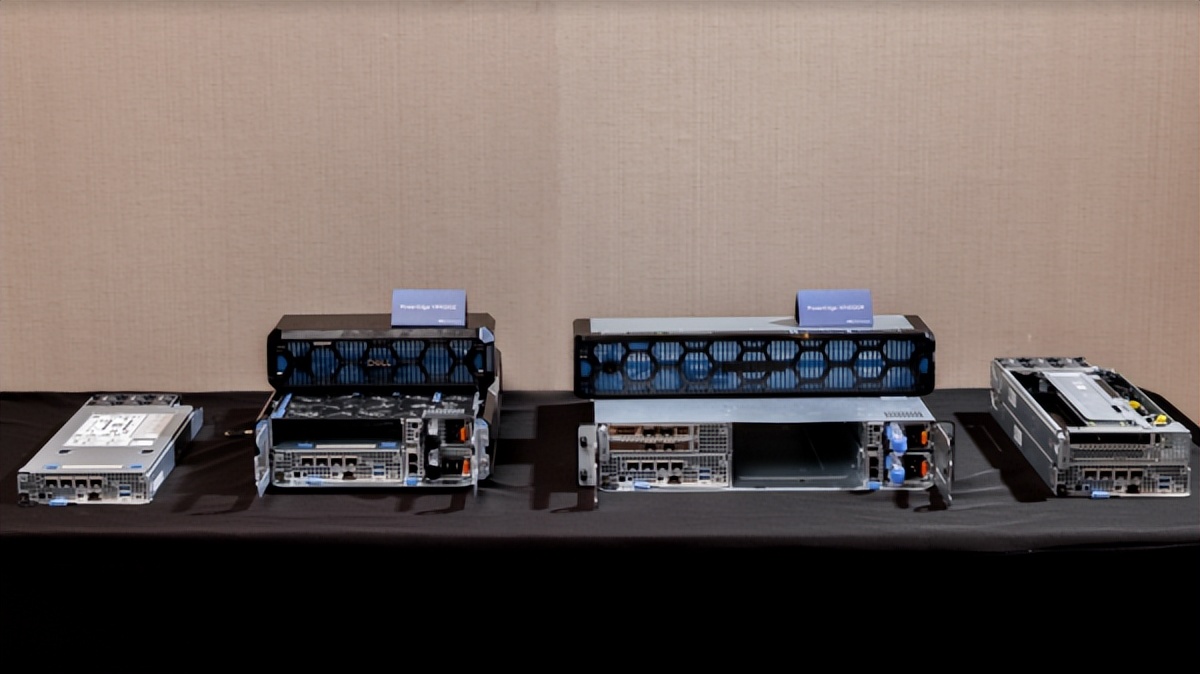 PowerEdge XR4000 achieves the industry's first ultra-high functional density without the support ...