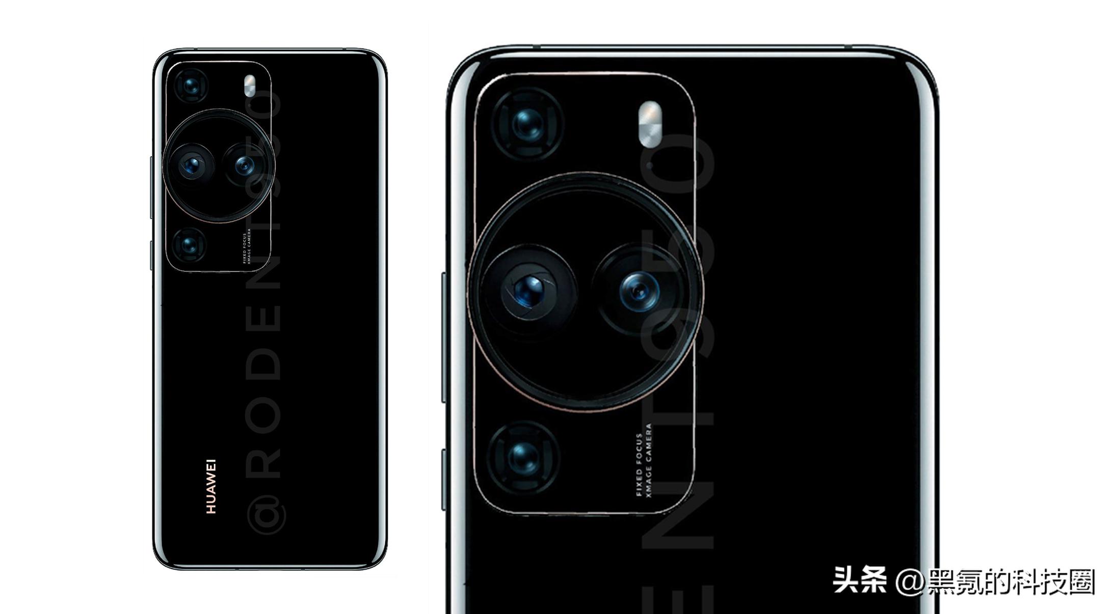 Huawei P60 Ultra pictures exposed, four-camera solution, expected to be ...