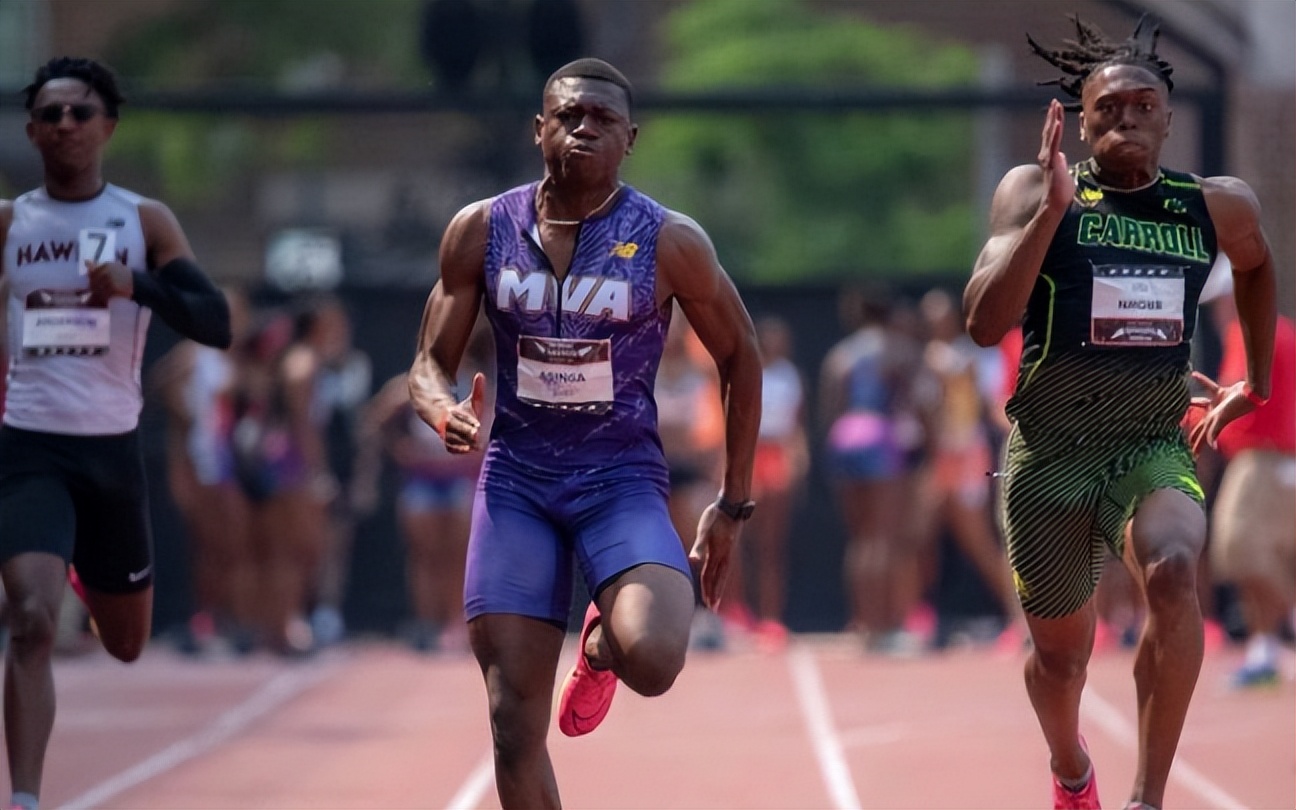 Suriname's 18-year-old Asinga 100m9 seconds 89! A new U20 world record ...