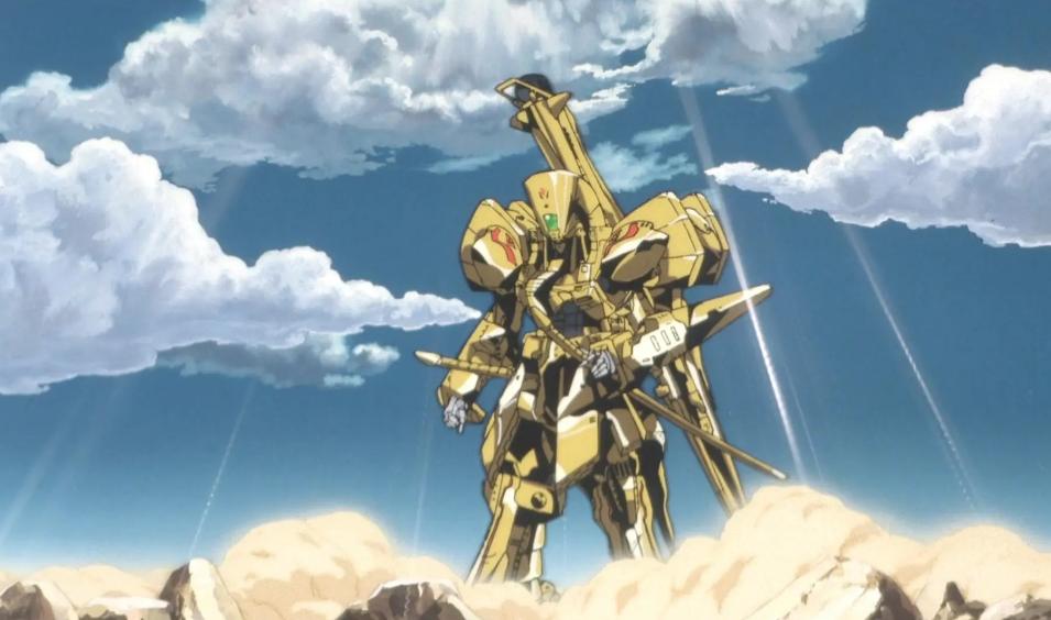 The magic and sci-fi mecha animations that are flying all over the sky ...