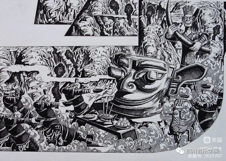 This Chuanyin native hand-painted the ancient Shu Kingdom more than ...