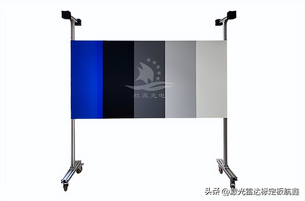 Diffuse reflectance calibration target board for unmanned vehicle lidar ...