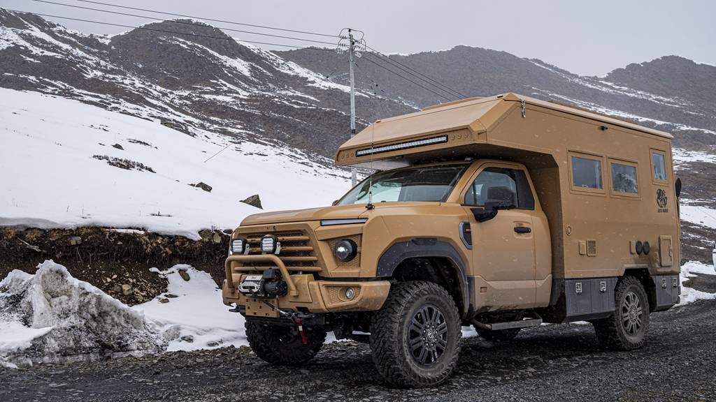 Standard for a real man! Dongfeng Mengshi Arcticman four-wheel drive ...