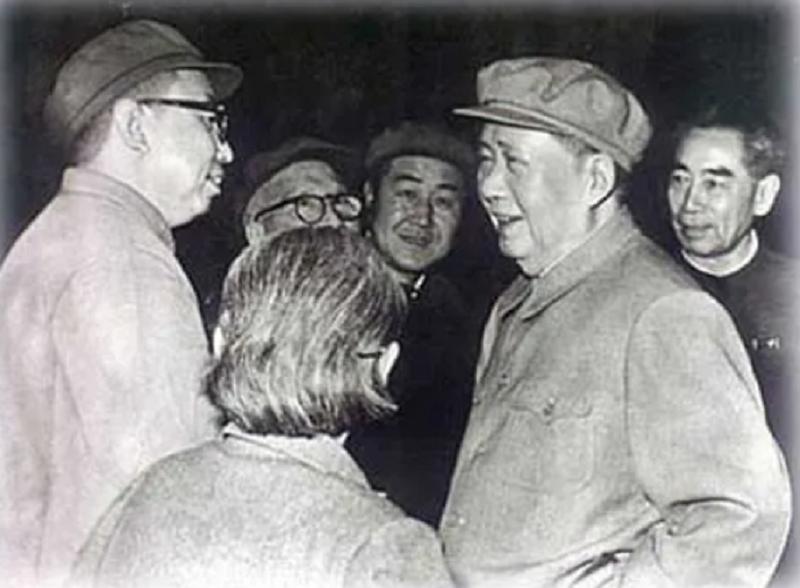 The last time Peng Dehuai and Mao Zedong met in 1965, Peng Dehuai ...