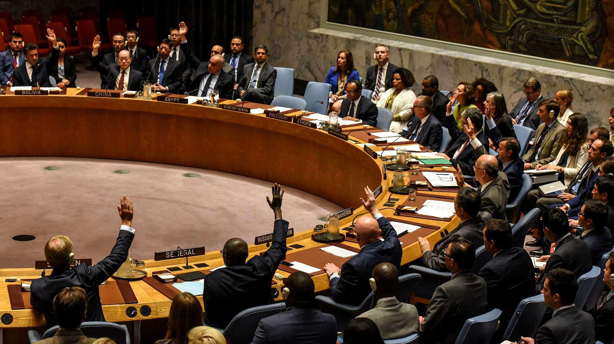 Fierce confrontation in the Security Council: The United States demands ...