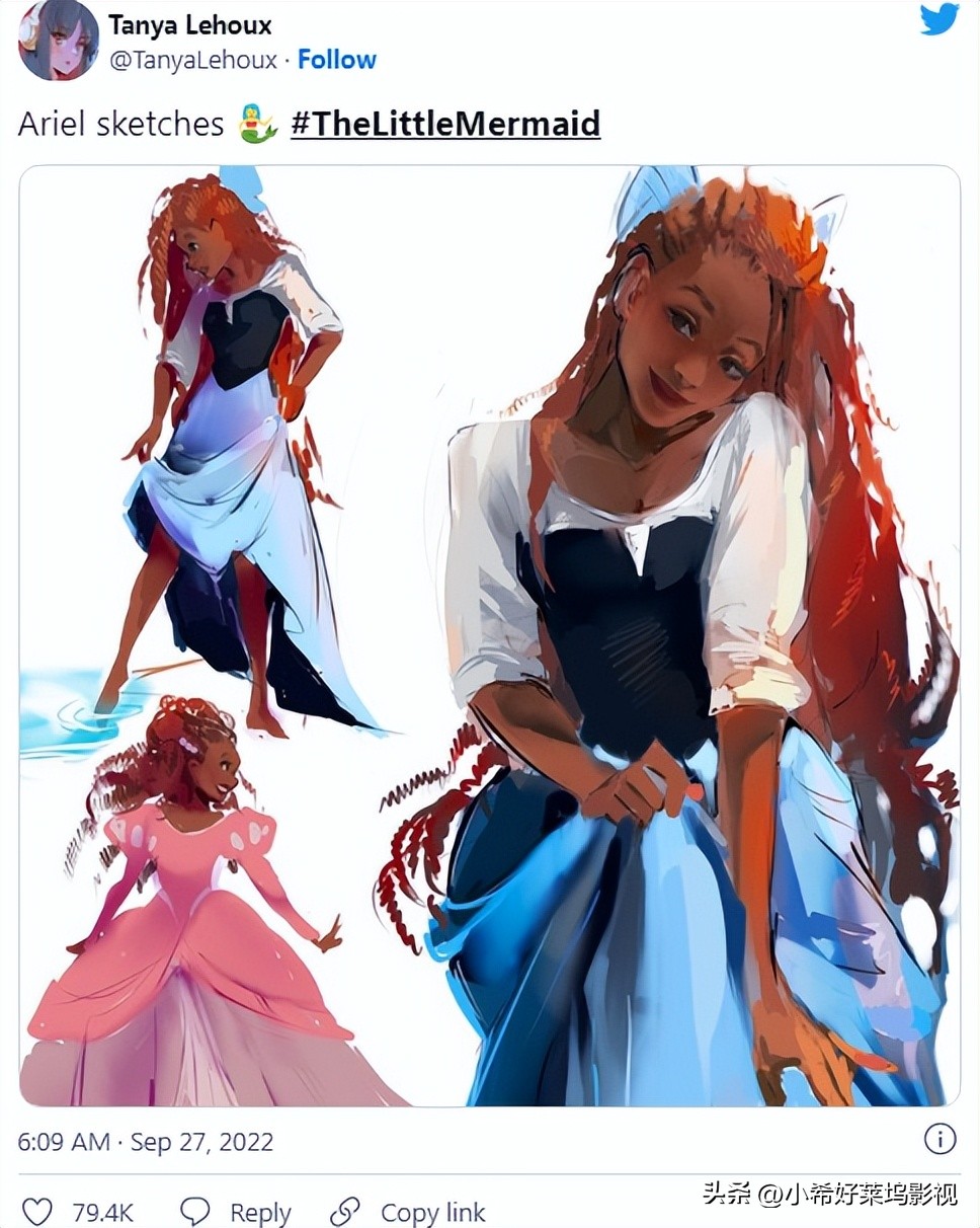 "The Little Mermaid" fan-made, Harley Bailey's version of the little ...